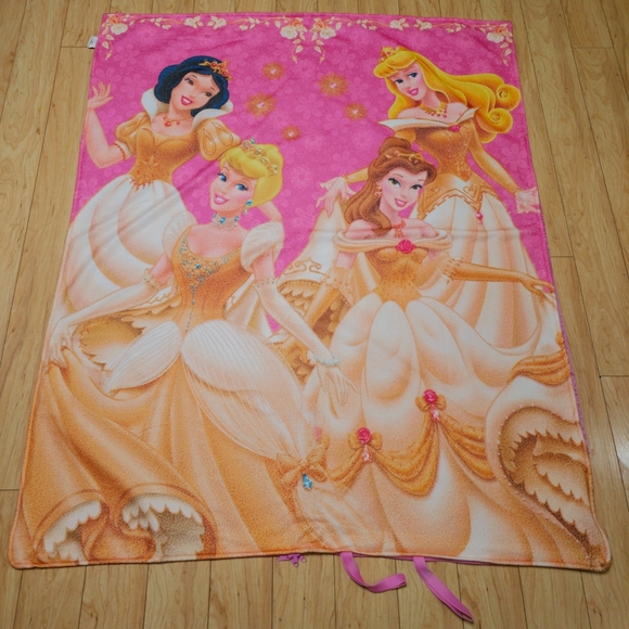 Disney | Other | Disney Princesses Light Weight Fleece Sleeping Bag ...